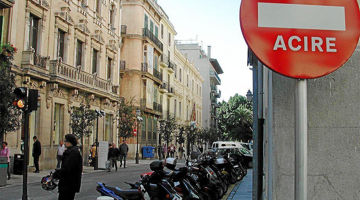 Incorrect fines for Palma restricted traffic zones regulations